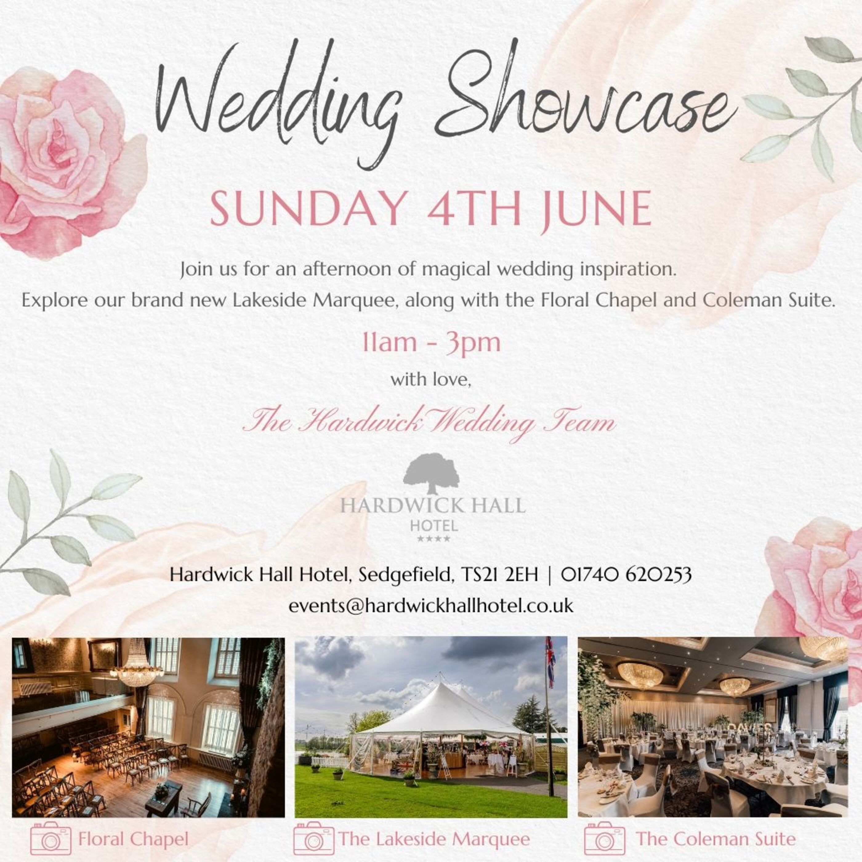 Hotel and Lakeside Marquee Showcase